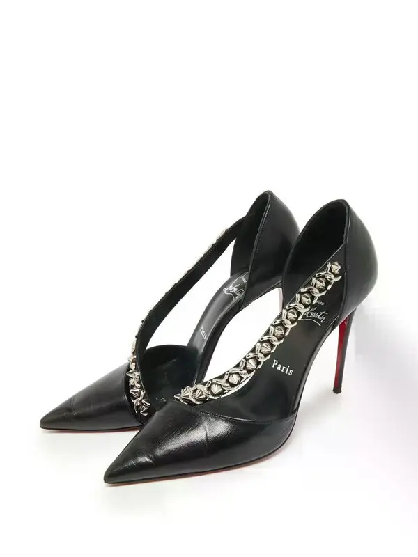 CHRISTIAN LOUBOUTIN Embellished Pumps - Black