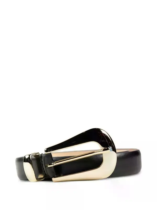 DEHANCHE Colette Leather Belt - Black