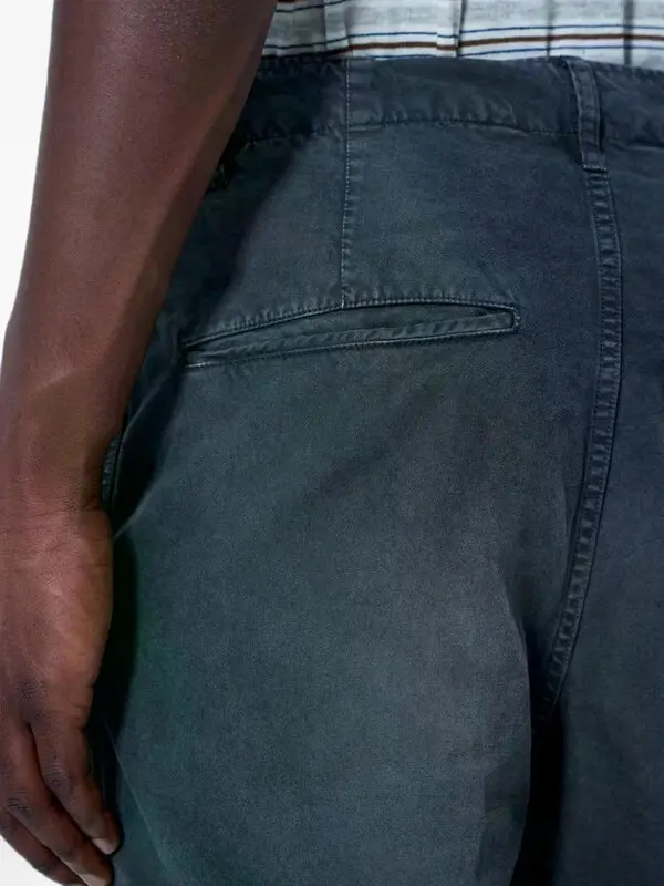 Visvim Distressed Frayed-hem Shorts