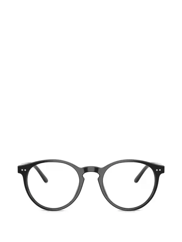 Polo Ralph Lauren Round Frame Glasses - Black