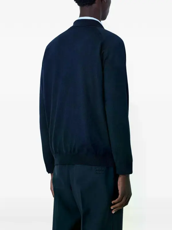 Miu Miu Wool V-neck Sweater