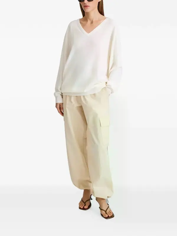 Stylein V-neck Drop-shoulder Sweater