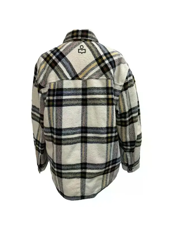 ISABEL MARANT VINTAGE Ervey Checked Padded Jacket