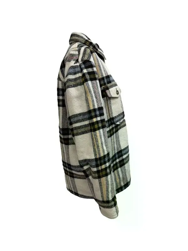 ISABEL MARANT VINTAGE Ervey Checked Padded Jacket