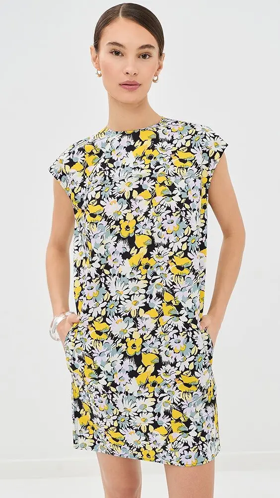 Marni Pop Flowers Mini Dress