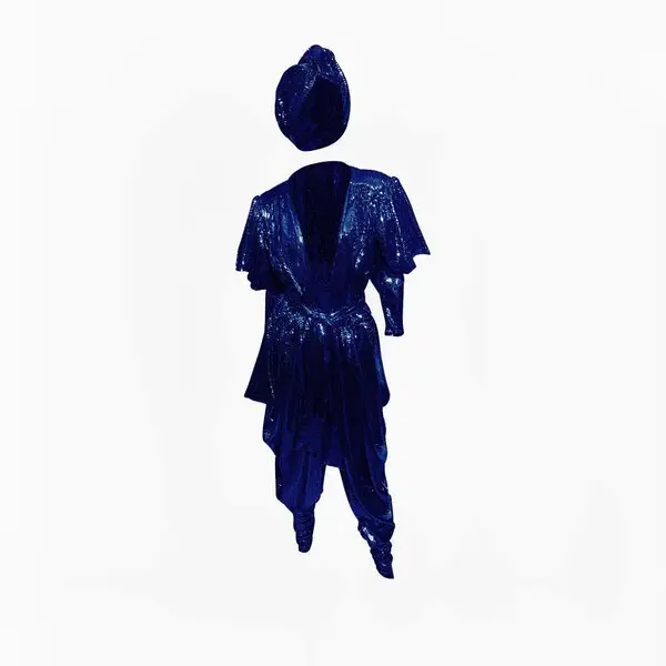 JULIA CLANCEY Gloria Sequin Jumpsuit Navy Set