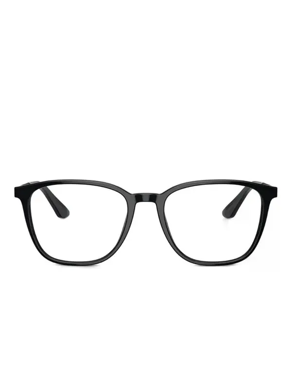 Giorgio Armani Square Frame Eyeglasses - Black