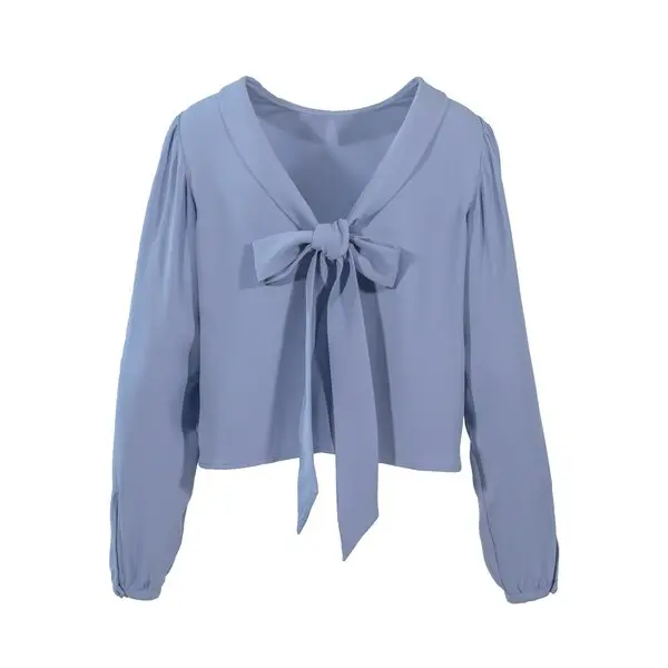 NARVAN Estere Blouse Lavender