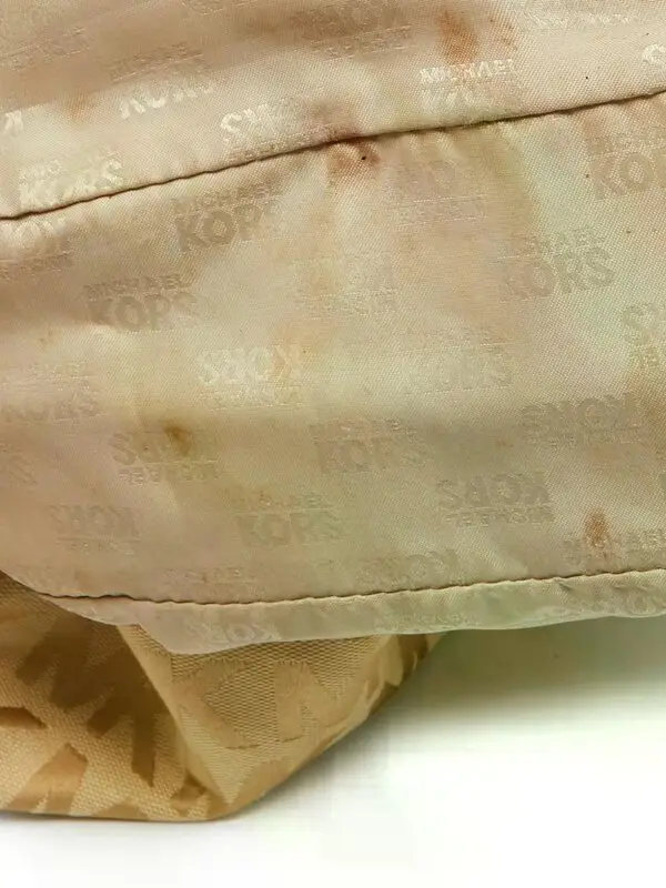 Michael Kors Monogram Pattern Shoulder Bag