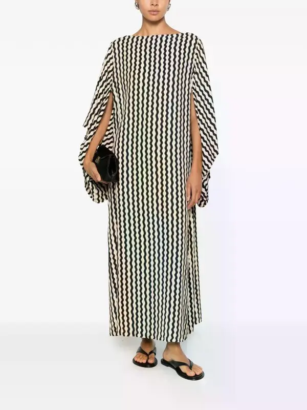 BY MALENE BIRGER Vasinka Wavy-print Maxi Dress