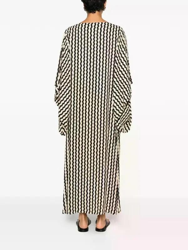 BY MALENE BIRGER Vasinka Wavy-print Maxi Dress