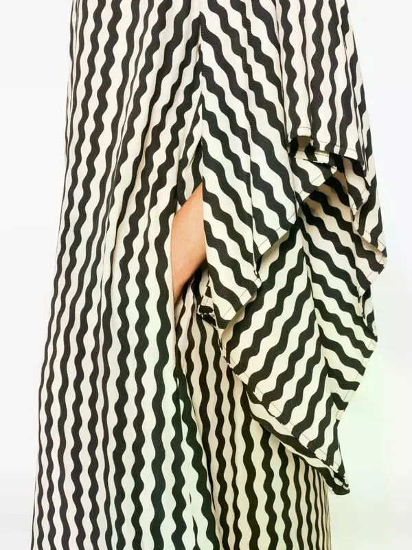 BY MALENE BIRGER Vasinka Wavy-print Maxi Dress