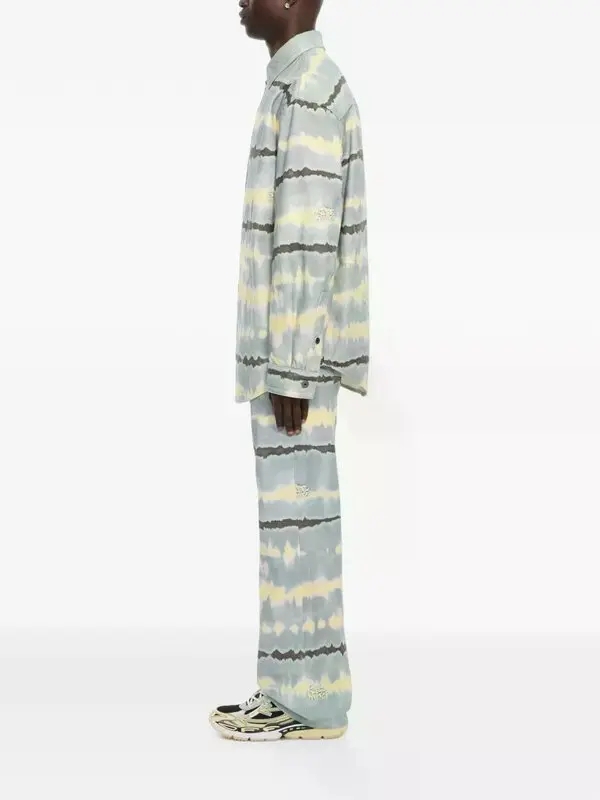 Off-White Tie-dye Cotton Overshirt