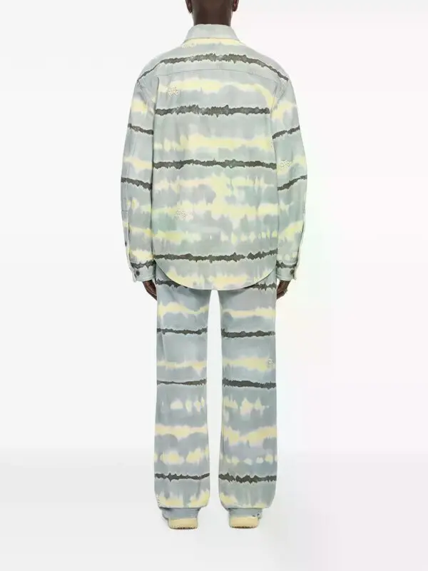 Off-White Tie-dye Cotton Overshirt