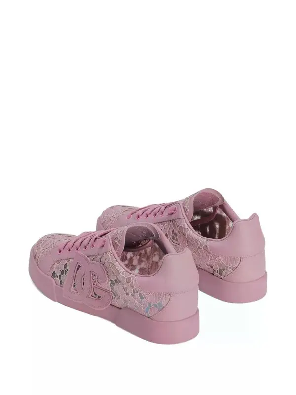 Dolce & Gabbana Portofino Sneakers - Pink