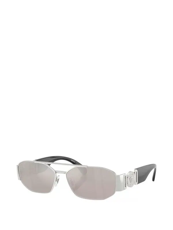 Versace Medusa Geometric-frame Sunglasses