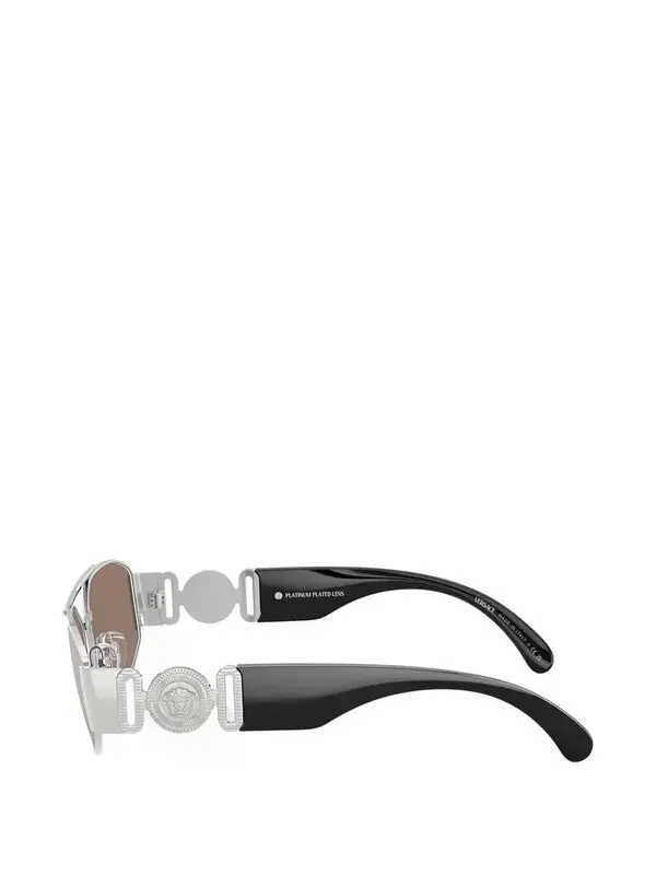 Versace Medusa Geometric-frame Sunglasses
