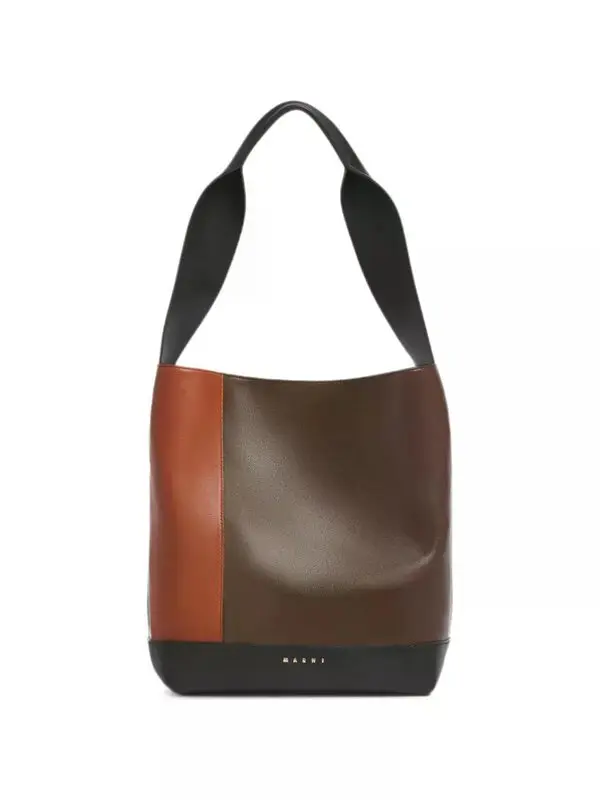 Marni Leather Pod 2.0 Bag - Brown