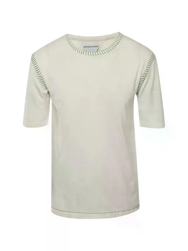 Bottega Veneta Overlock-stitch Short-sleeve T-shirt