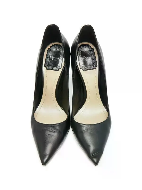 Dior Cherie Star-detail Leather Pumps
