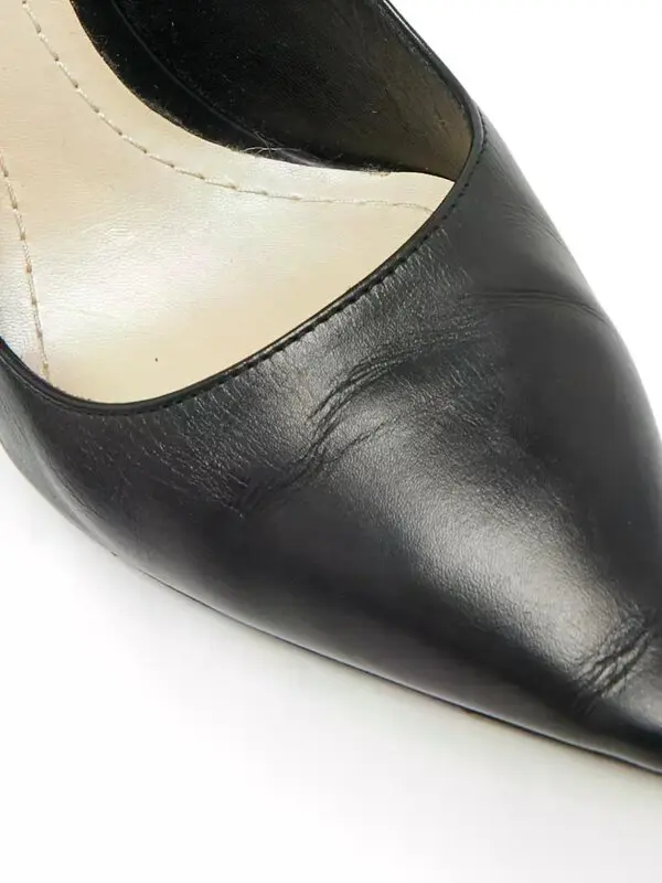 Dior Cherie Star-detail Leather Pumps