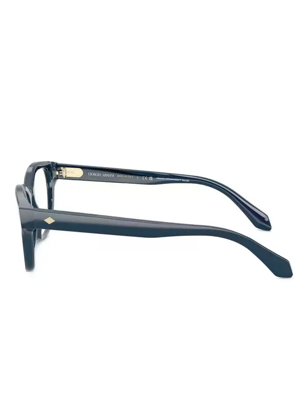 Giorgio Armani Rectangle Frame Eyeglasses