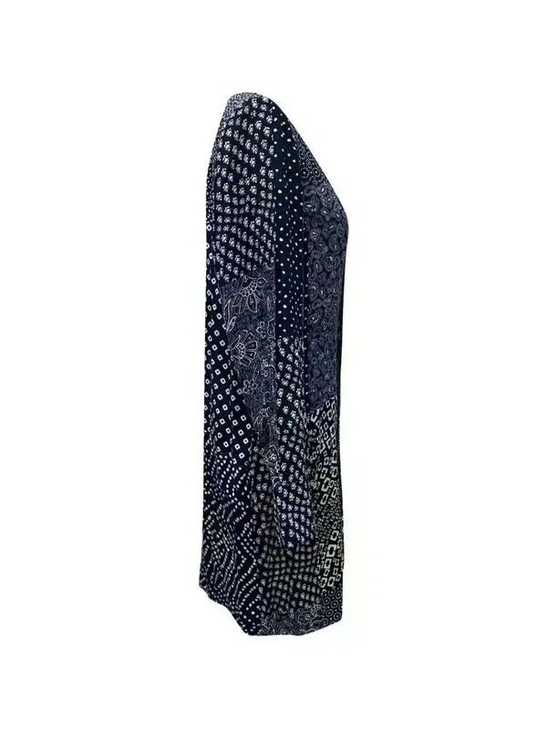 Diane Von Furstenberg Patchwork Print Dress