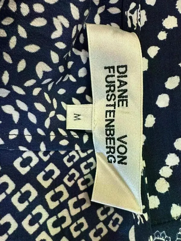 Diane Von Furstenberg Patchwork Print Dress