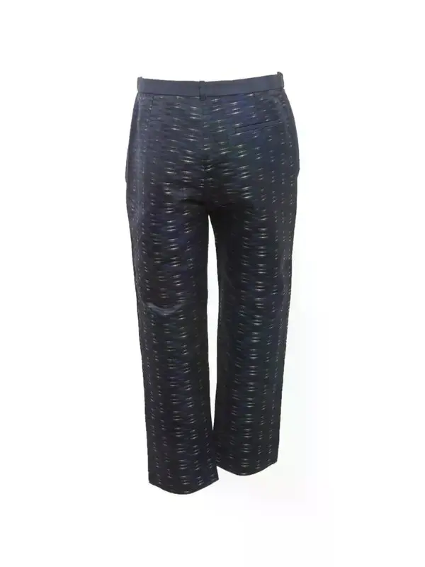 ARMANI Jacquard Straight-fit Trousers