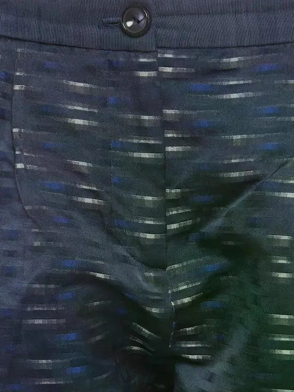 ARMANI Jacquard Straight-fit Trousers