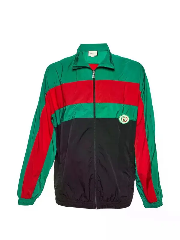 Gucci Web Stripe Interlocking G Track Jacket