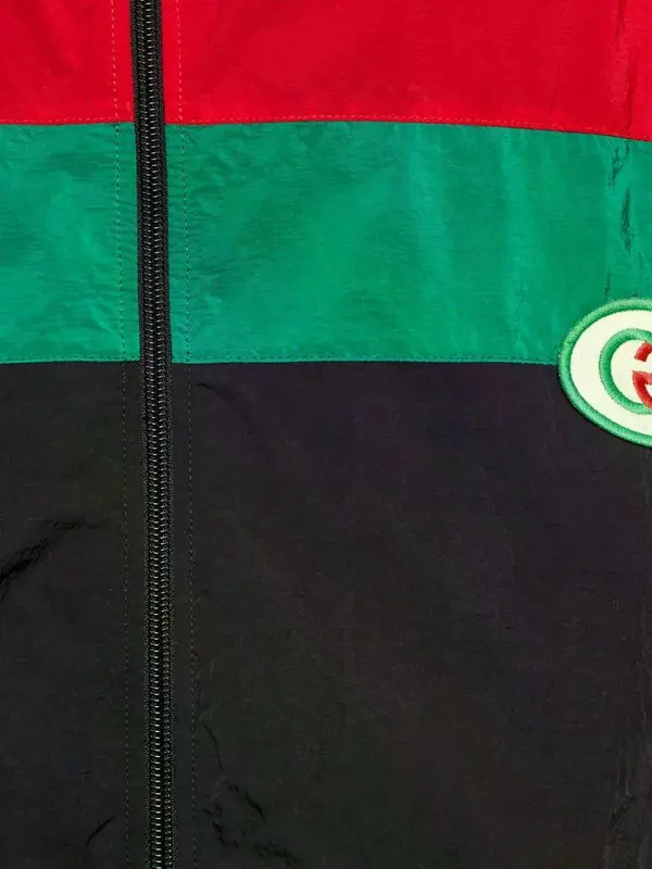 Gucci Web Stripe Interlocking G Track Jacket