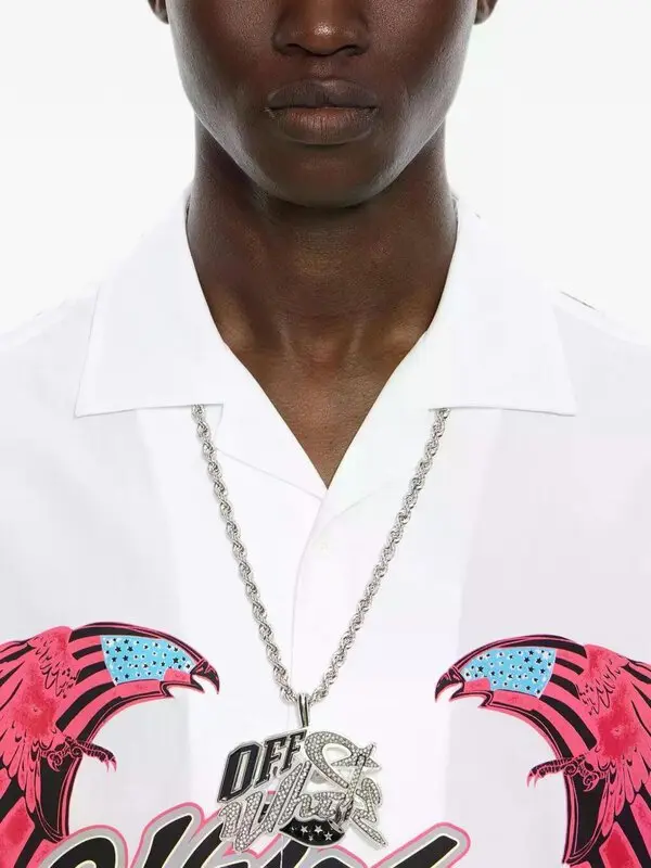 Off-White Wizard Strass-embellished Necklace