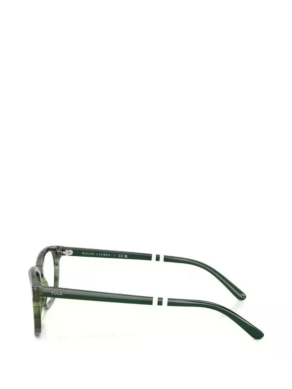 POLO RALPH LAUREN EYEWEAR Striped Glasses