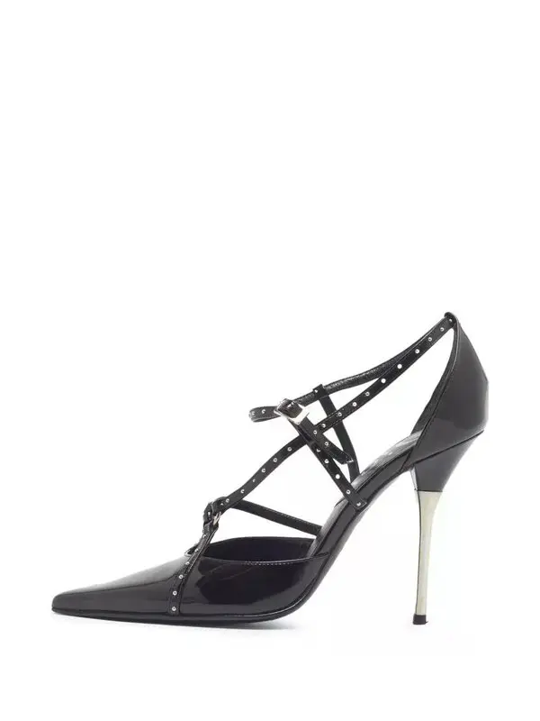 Dior Studded Pointed-toe Pumps
