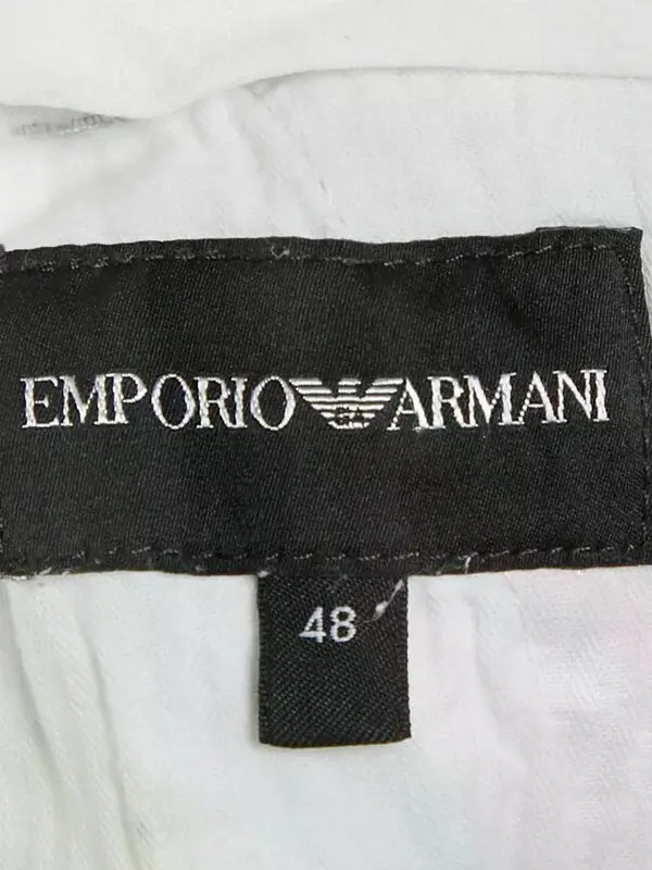 Emporio Armani Cotton Drill Trousers