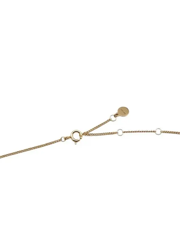 Fendi Karligraphy Pendant Necklace