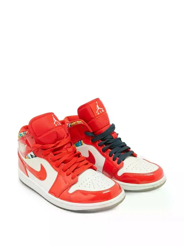 JORDAN Air 1 Barcelona Sweater High-top Sneakers