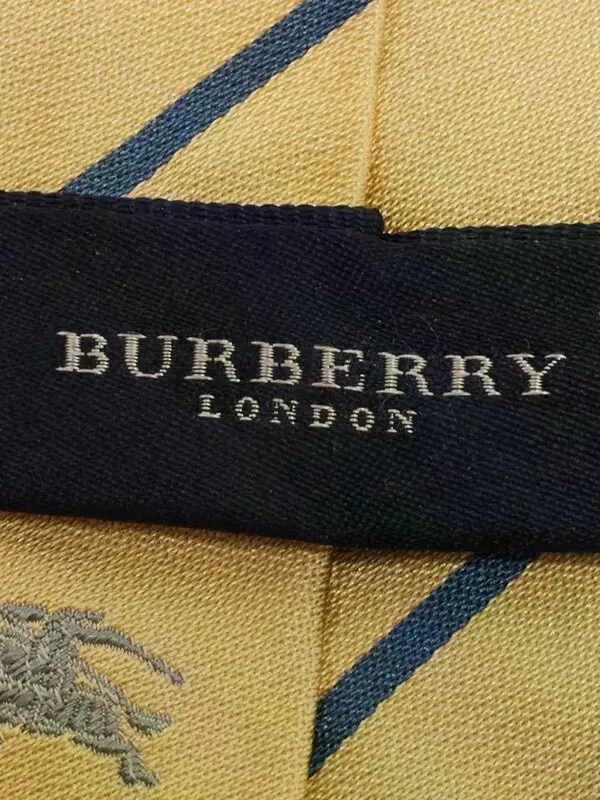 Burberry Logo Jacquard Tie