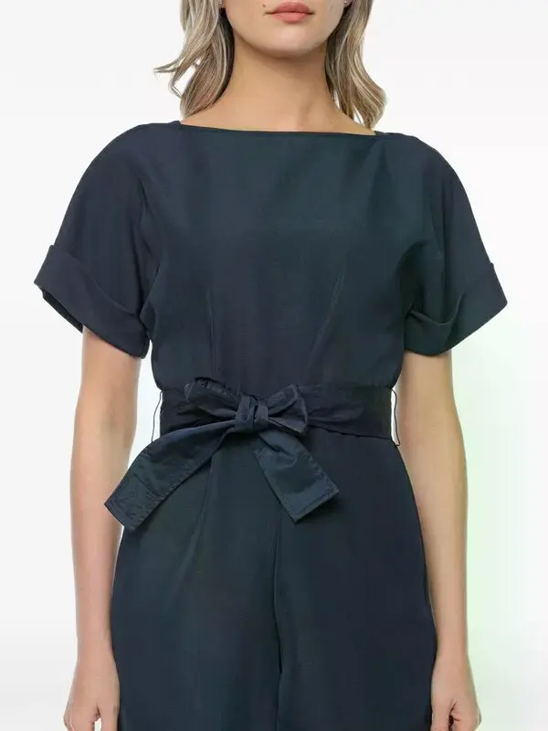 Armani Exchange Belted Playsuit