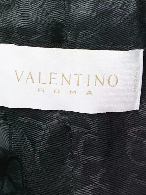 Valentino Garavani Belted Single-breasted Blazer - Black