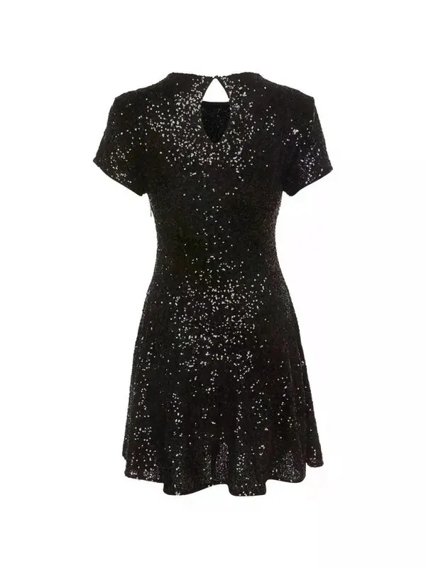 Maje Sequin-embellished Mini Dress