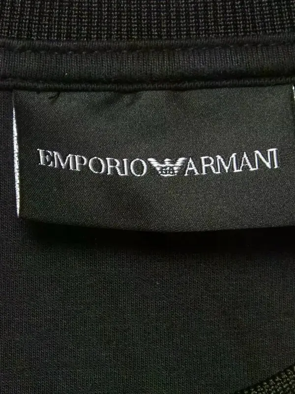 Emporio Armani Logo Embroidered Sweatshirt