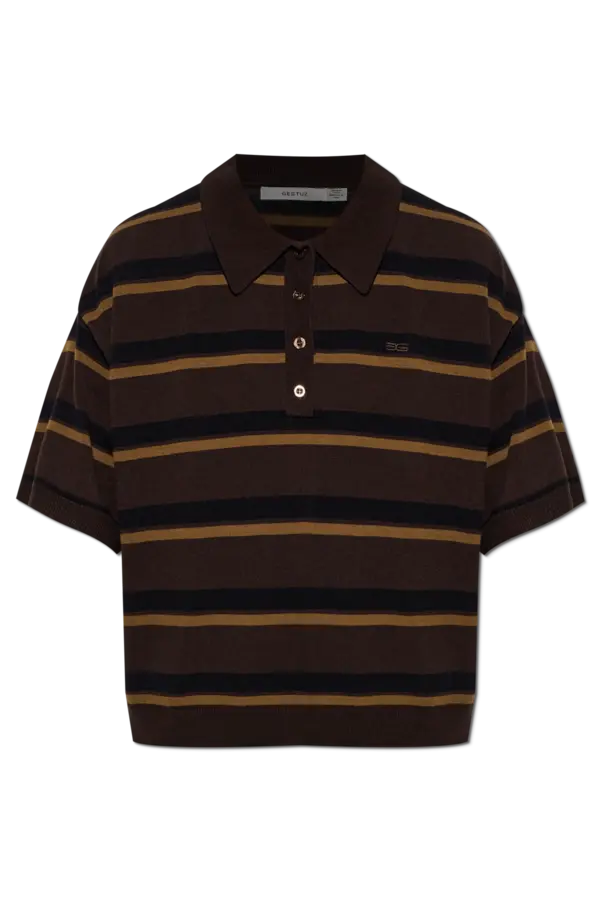 GESTUZ Polo ‘gztaia - Brown
