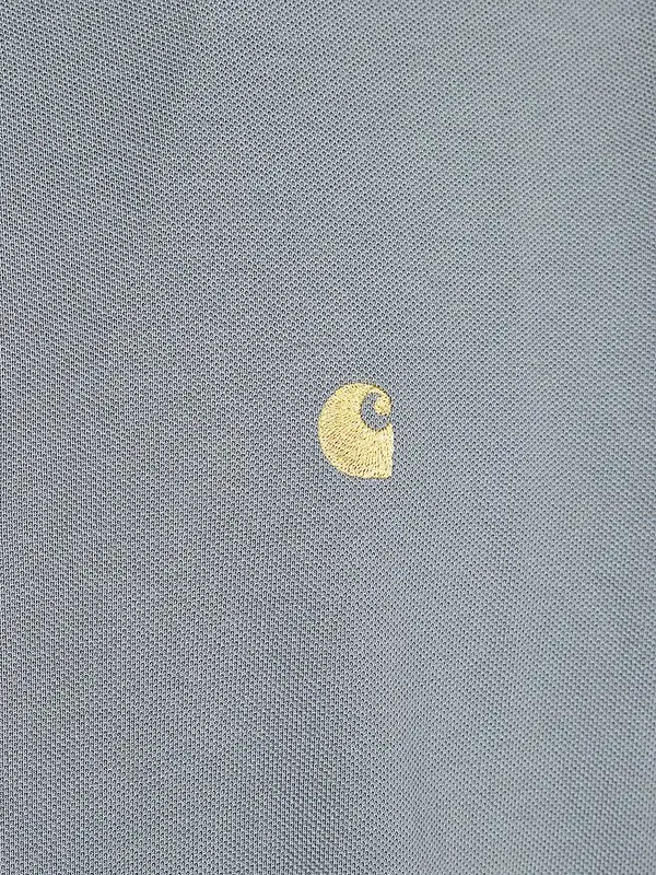 Carhartt Work In Progress Logo Cotton Polo Shirt