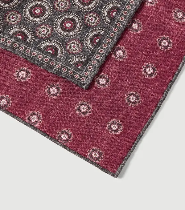 Brunello Cucinelli Silk Pocket Square