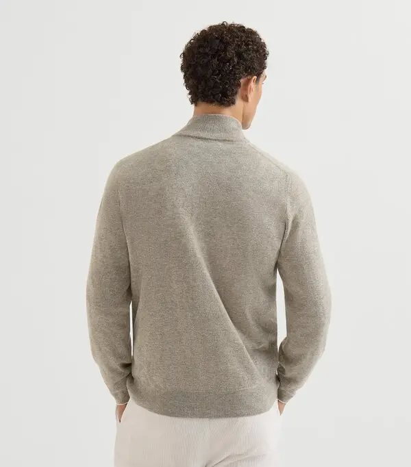 Brunello Cucinelli Cashmere Zip-up Cardigan