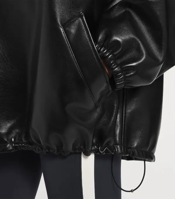 Balenciaga Lambskin Hoodie