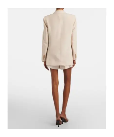 BLAZÉ MILANO Selle Pleated Shorts - Nude