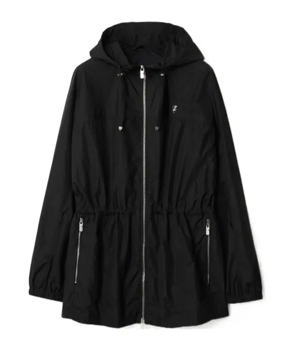 Burberry Short Nylon Cotton Parka
